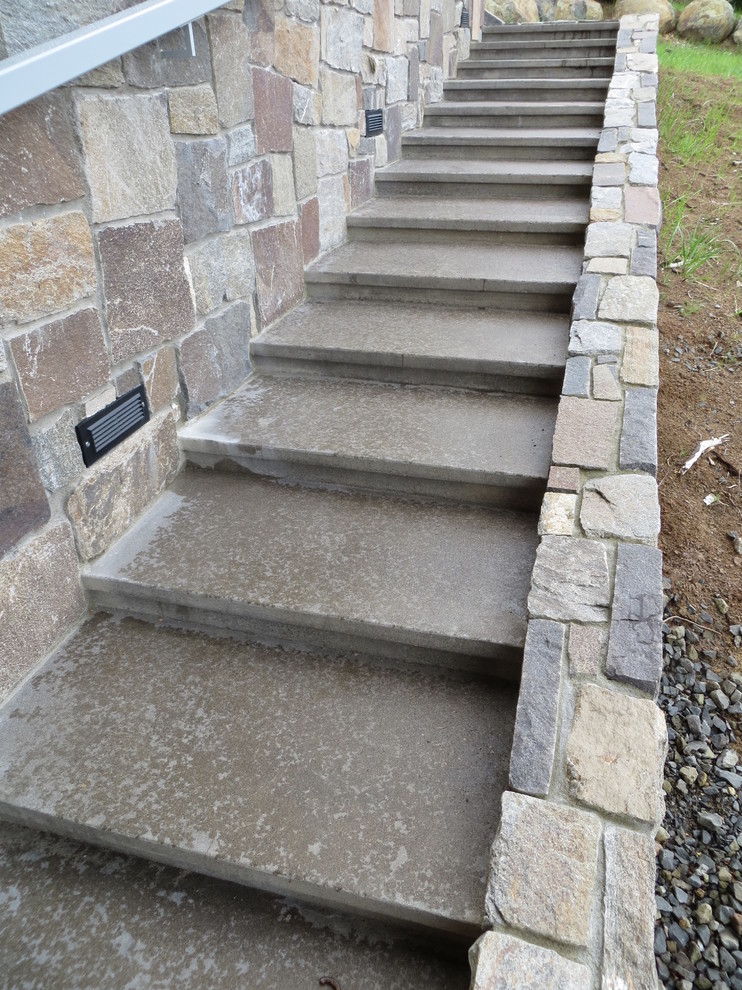 Amity House Exterior Stairs - Contemporary - Staircase - Portland - by ...