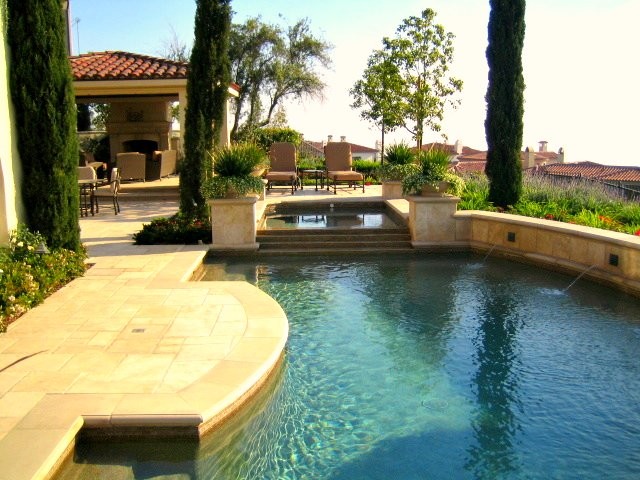 AMS Landscape Design Studios - Mediterranean - Pool - Los Angeles - by ...