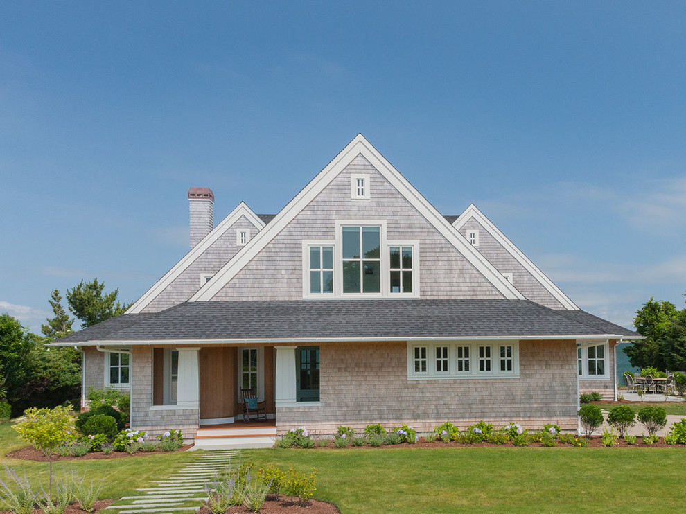 Angels Welcome - Multiple Gable Roof - Custom Home in Falmouth, Cape ...