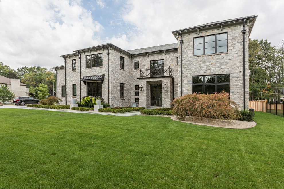 Angled Front View - Contemporary - Exterior - Indianapolis - by John ...