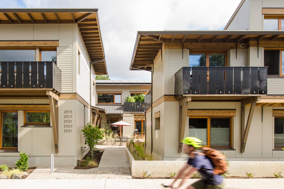 Ankeny Row CoHousing - Craftsman - Exterior - Portland - by Green ...