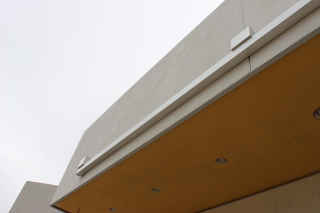 Anodized Aluminum Collector Boxes and Downspouts Hollywood Hills ...