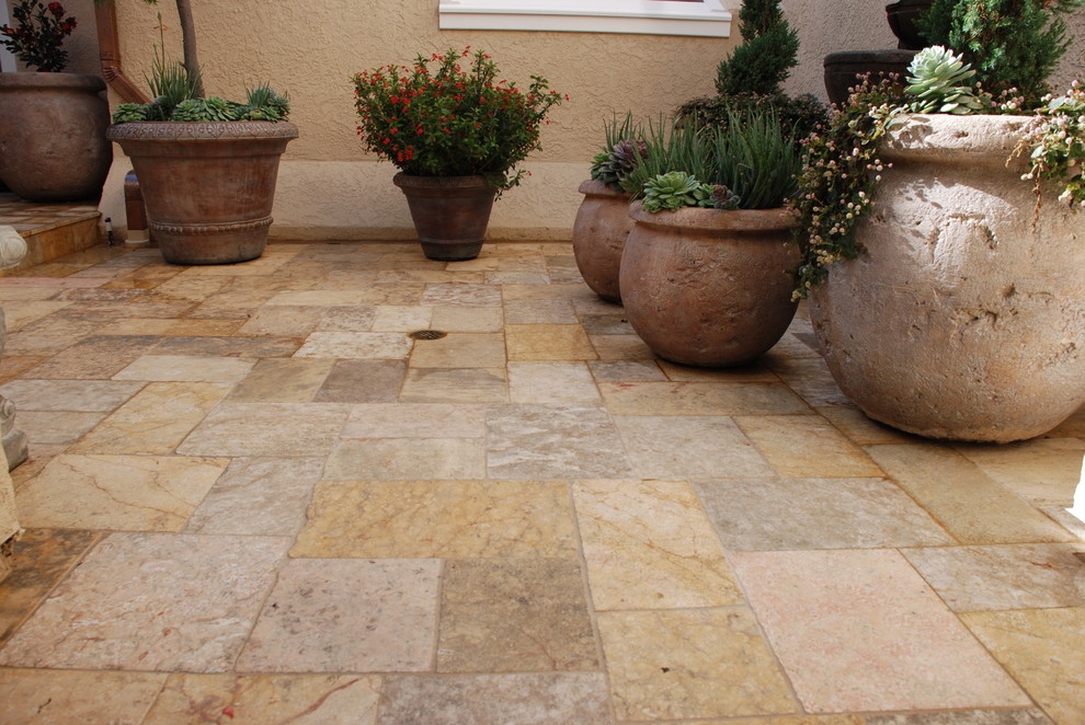 Antique Antediluvian Limestone - Mediterranean - Exterior - Orange ...