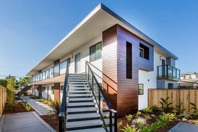 Apartment Complex Remodel - Contemporary - Exterior - San Diego - by ...