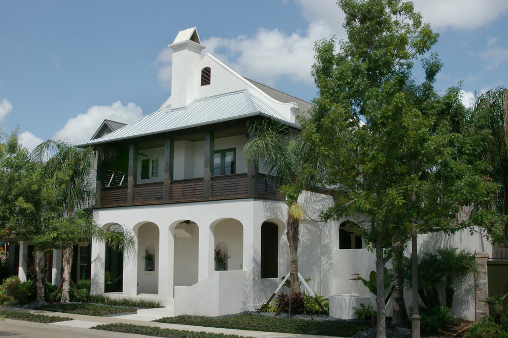Arabella House - Beach Style - Exterior - New Orleans - by Mark Owen ...