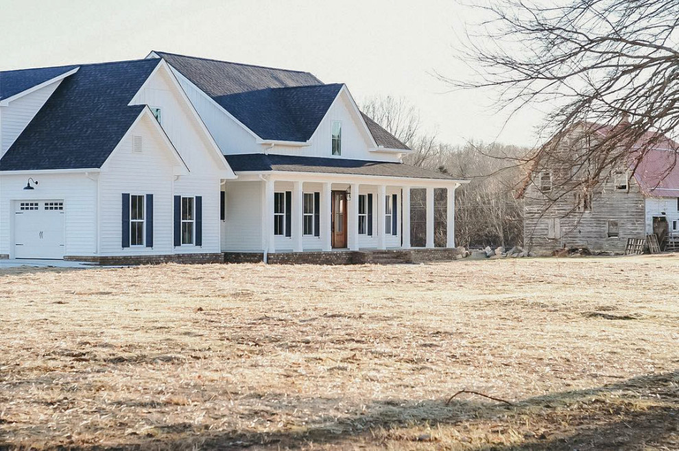 Architectural Designs Farmhouse Plan 51758HZ Client-Built in Tennessee ...