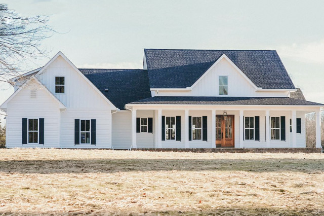 Architectural Designs Farmhouse Plan 51758HZ Client-Built in Tennessee ...