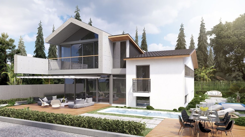 Architectural Renderings For A Stunning House Exterior Design ...