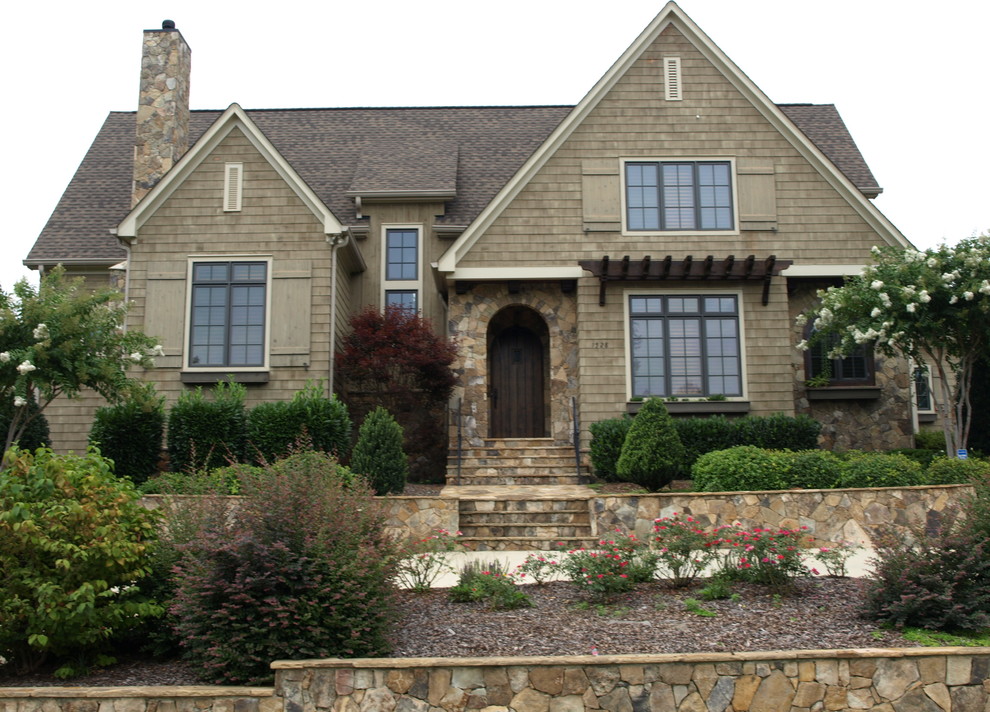 Architectural Stone Veneer - Craftsman - Façade - Charlotte - par ...