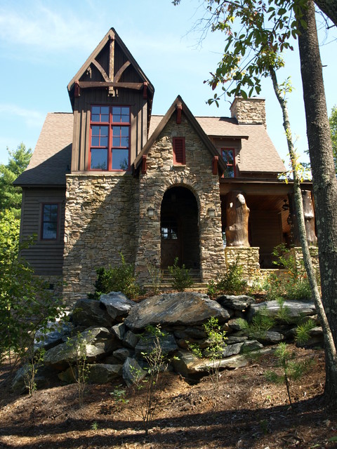 Architectural Stone Veneer - Craftsman - Façade - Charlotte - par ...