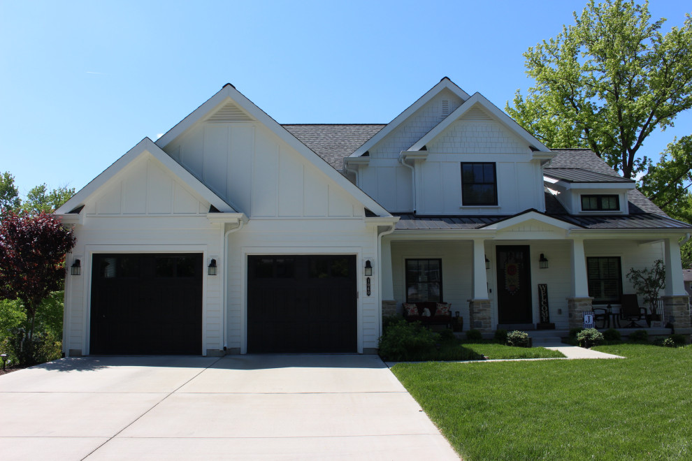 Arctic White James Hardie Siding | Glendale, MO - Exterior - St Louis ...