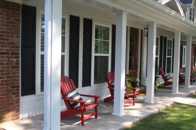 Arctic White James Hardie Siding | Ladue, 63124 - Casa de campo ...