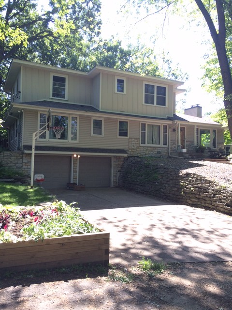 Arden Hills 2nd Story Addition - Contemporary - House Exterior - Minneapolis - by Wardell ...