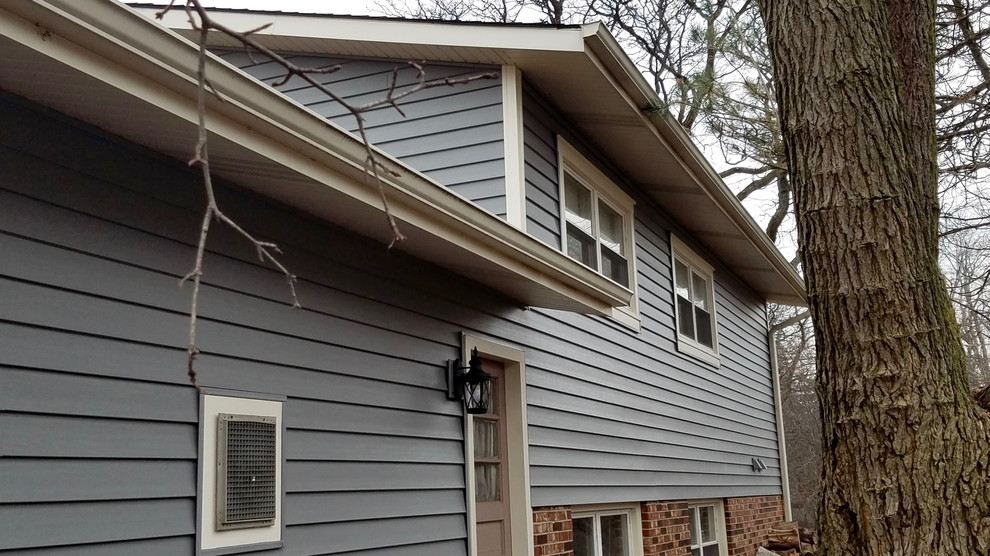 Arlington Heights, Vinyl Siding Exterior Deep Granite Color ...