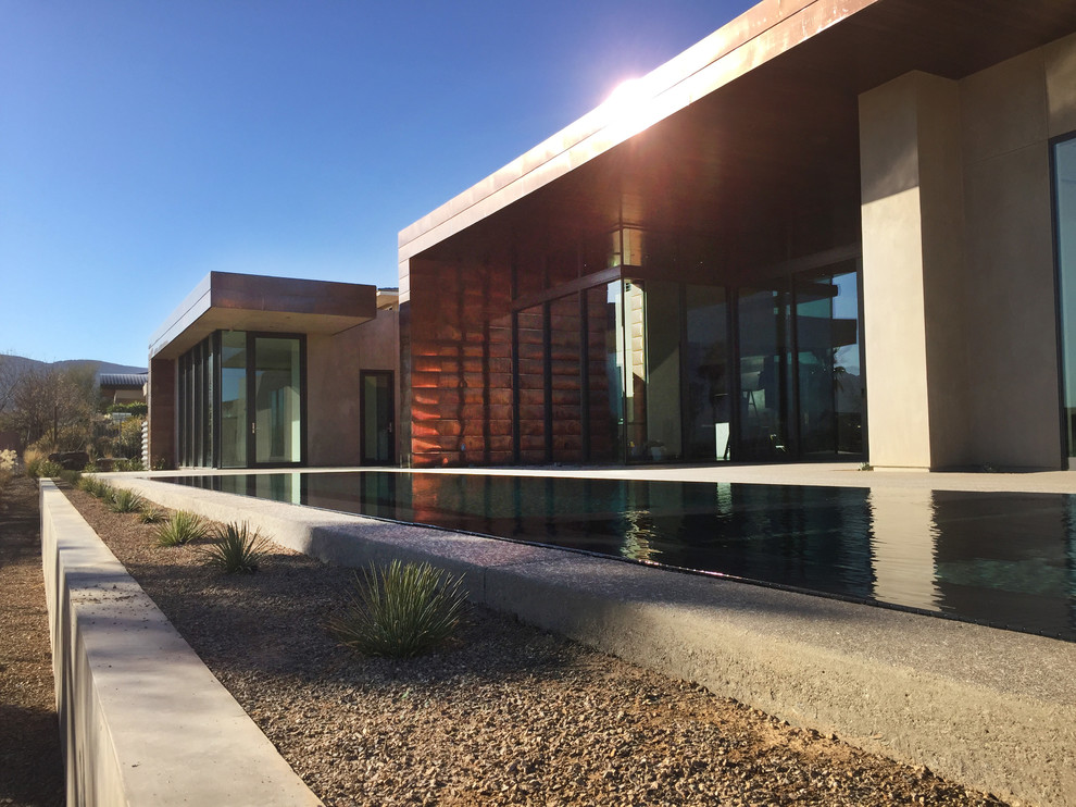 Arrowhead Residence - Modern - Exterior - Las Vegas - by Hoogland ...