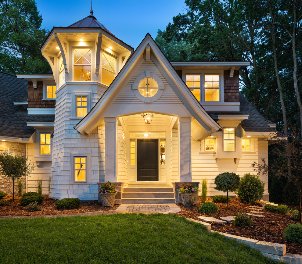 Lakeside Lighthouse - Beach Style - Exterior - Minneapolis - by Pillar ...