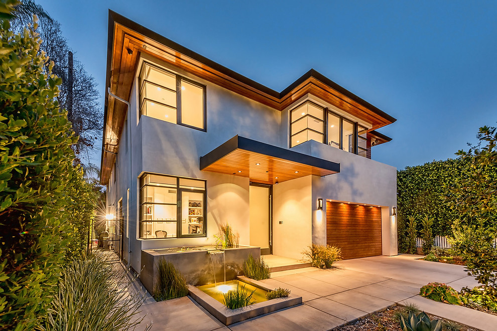 Artistic Contemporary Custom Home - Contemporary - Exterior - Los ...