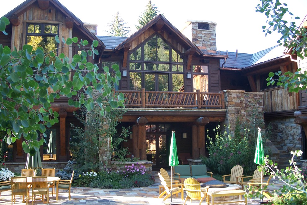 Aspen Lodge - Traditional - Exterior - Other - by Dindy Foster ...