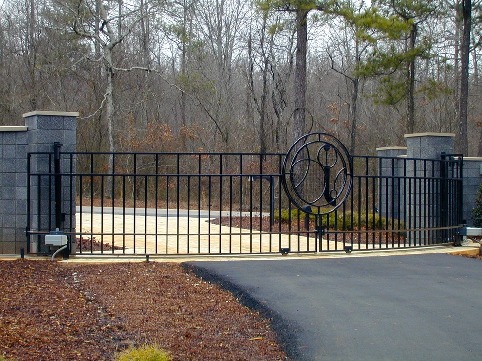 Athlete's Estate: Front Gate - Transitional - Exterior - Other - by ...