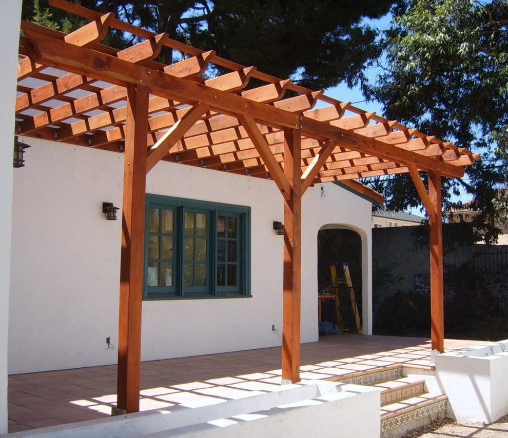 Attached Garden Pergolas - Contemporary - Exterior - San Francisco - by ...