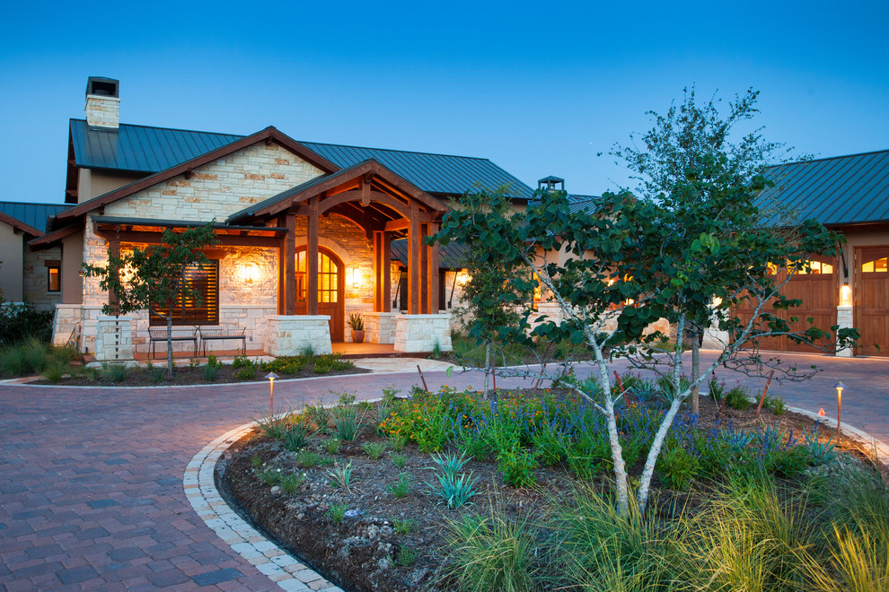 Austin Hybrid Home - Traditional - Exterior - Austin - by Texas Timber ...