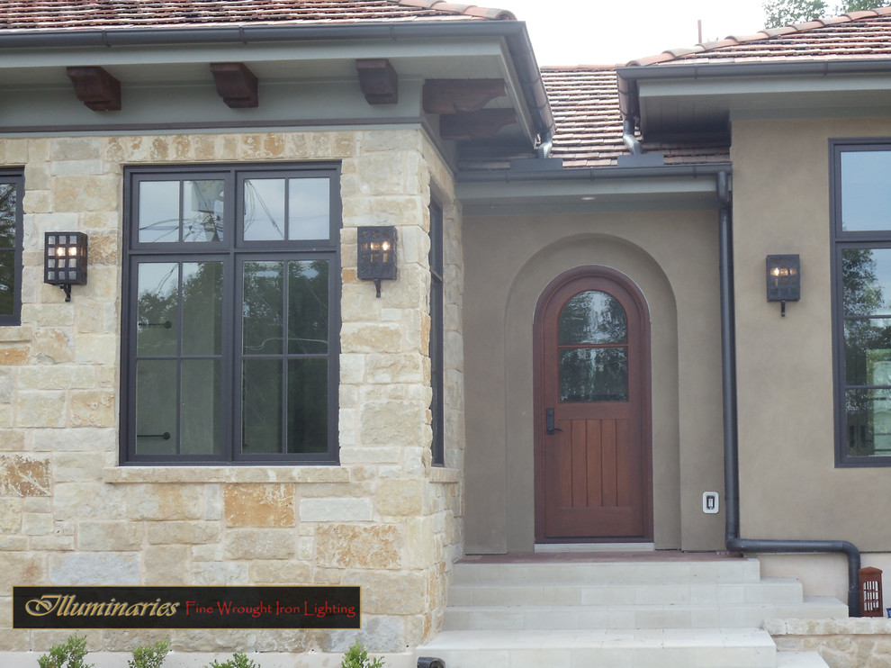 Austin Residence - Traditional - Exterior - Austin - by ILLUMINARIES ...