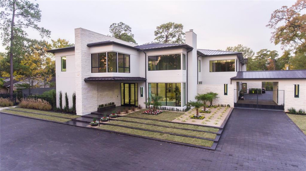 Avantmore - Contemporary - Exterior - Houston - by Al Ross Luxury Homes ...