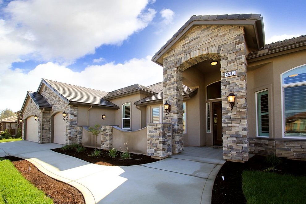 "Avila" Layout at the Clovis Tract - Traditional - Exterior - Other ...