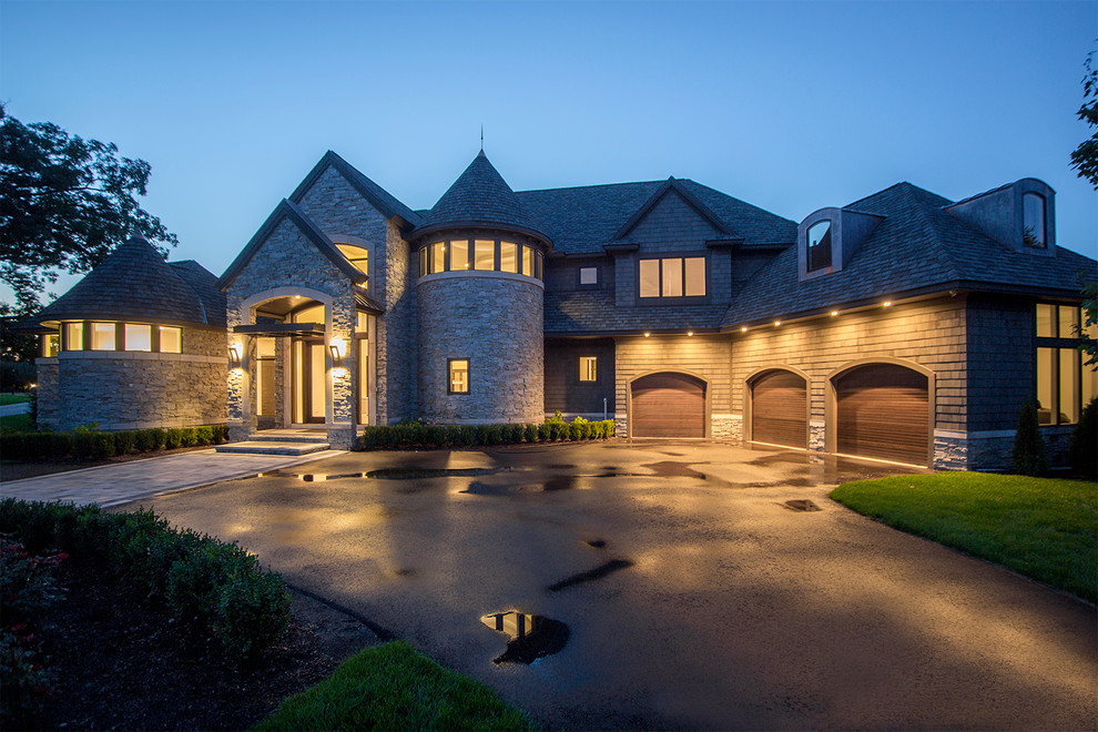 AZD Architects Turtle lake Home - Traditional - Exterior - Detroit - by ...