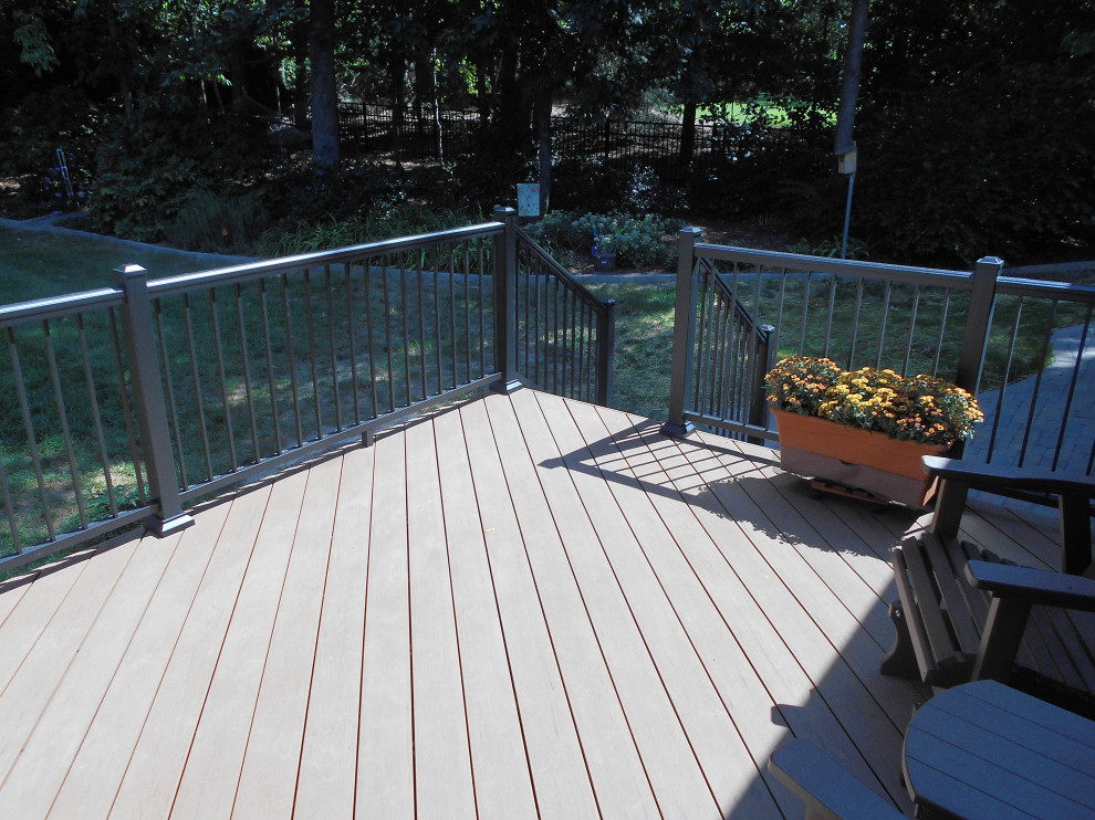 AZEK Impressions Deck Railing - Fachada - Raleigh - de Archadeck of ...