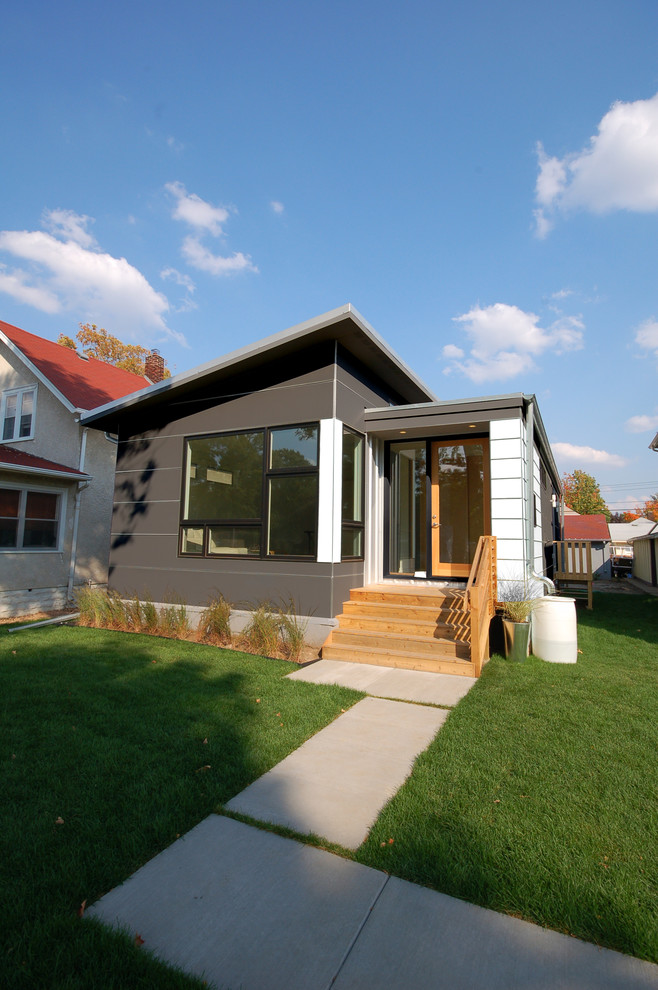 B-Line Small 002 | front facade - Modern - Exterior - Minneapolis - by ...