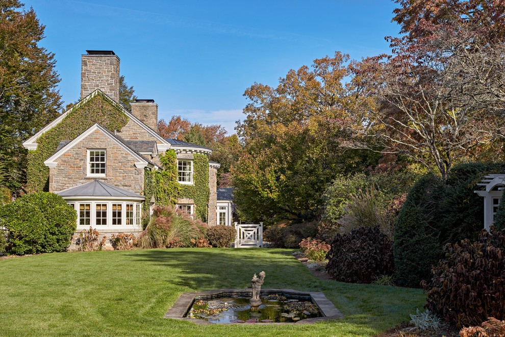 Back Country Pre-War Colonial Renovation - Traditional - Exterior - New ...