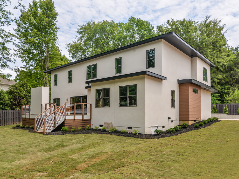 Back exterior - Modern - Exterior - Charlotte - by Goodwin Custom Homes ...