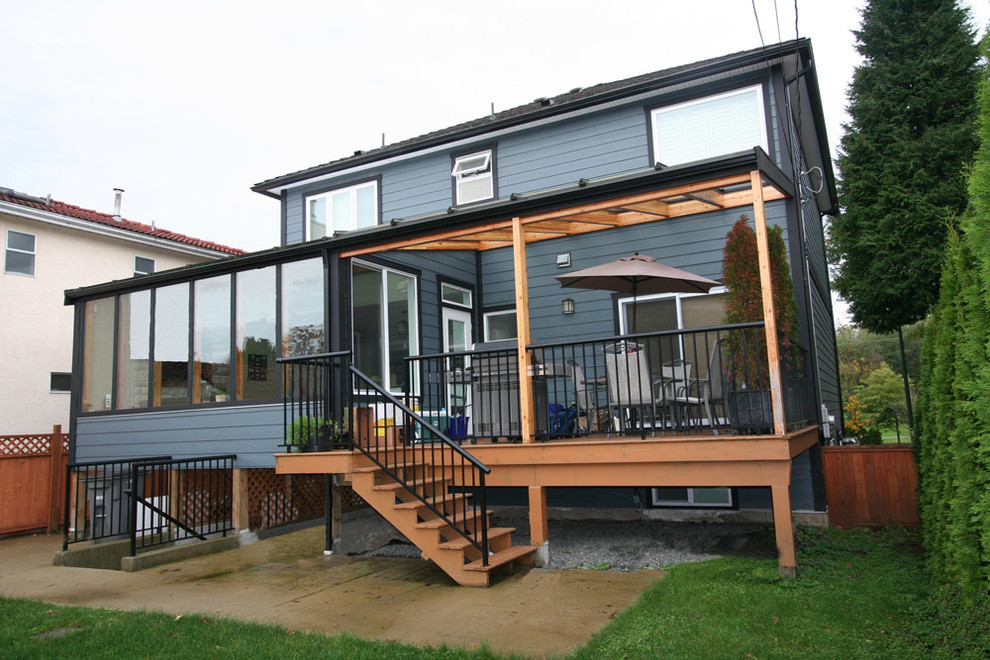 Back Exterior Of Home - Traditional - Exterior - Vancouver - by My ...