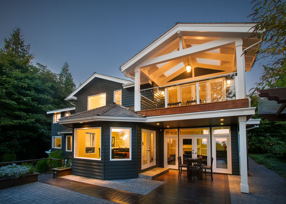 Back Exterior Of Home - Traditional - Exterior - Vancouver - by My ...
