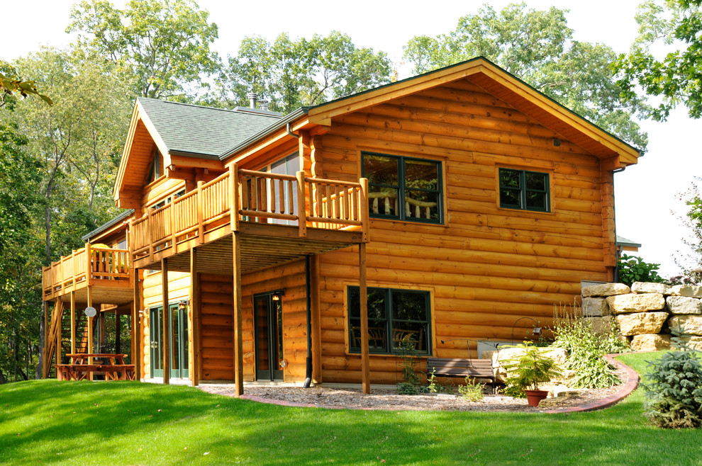 Back View - Rustic - Exterior - Other - by User | Houzz