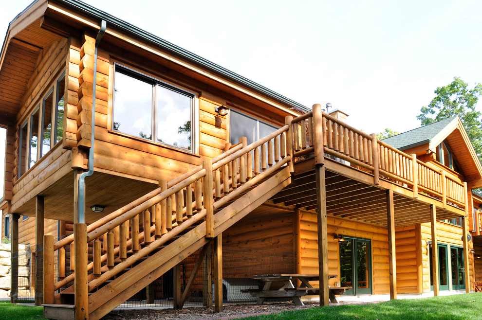 Back View - Rustic - Exterior - Other - by User | Houzz