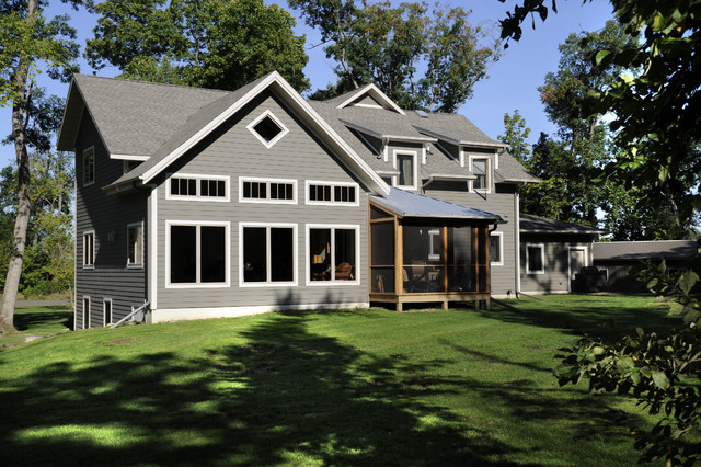 Back View - Traditional - House Exterior - Other - by User | Houzz UK