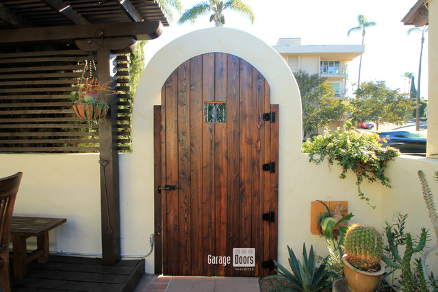 Mediterranean Wood Gate