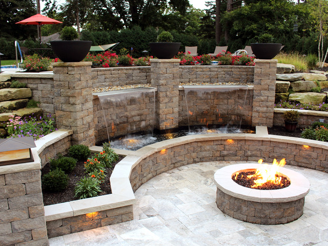 Allan Block Fire Pit