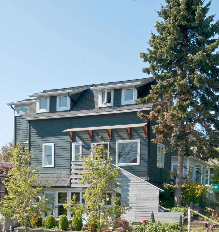 Ballard Residence House Lift - Eclectic - Exterior - Seattle - by ecco ...