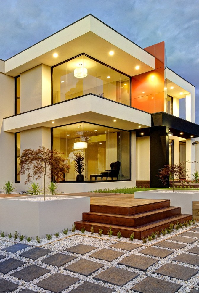 Balwyn North - Contemporary - House Exterior - Melbourne - by Grollo ...