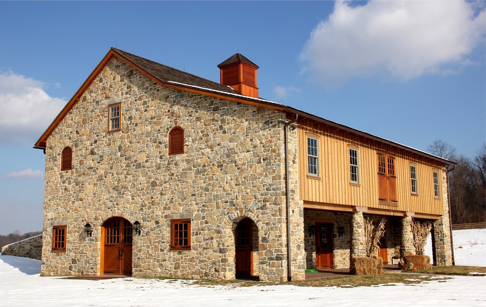 Bank Barns - Craftsman - Exterior - Philadelphia - by King Construction ...