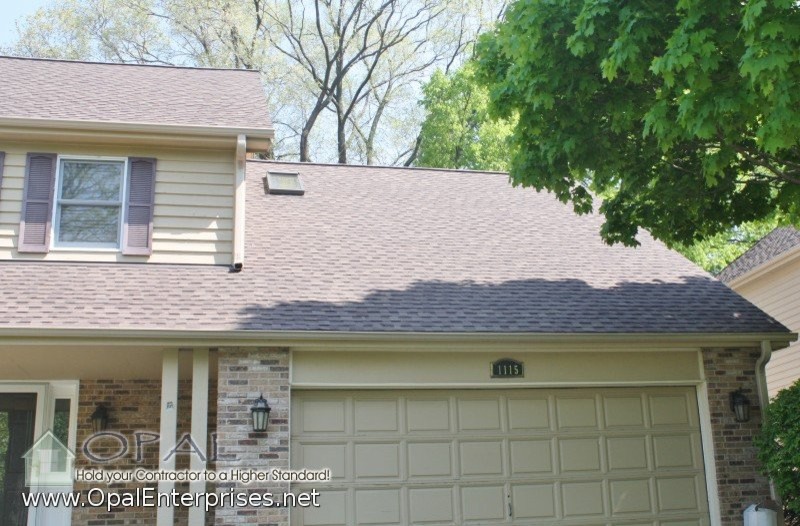 Barkwood GAF Timberline HD Shingle Roofing in Naperville. - Exterior ...