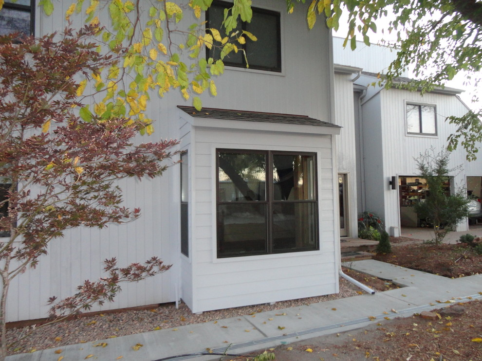 Bay window and sidewalk - Transitional - Exterior - Oklahoma City - by ...