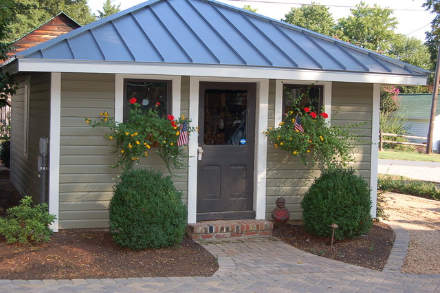 BD Funderburk House - Traditional - Exterior - Charlotte - by Janet ...