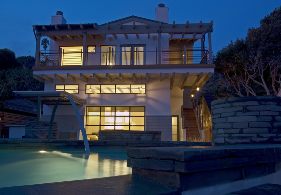 Beach Cottage Compound - Contemporary - Exterior - Los Angeles - by ...