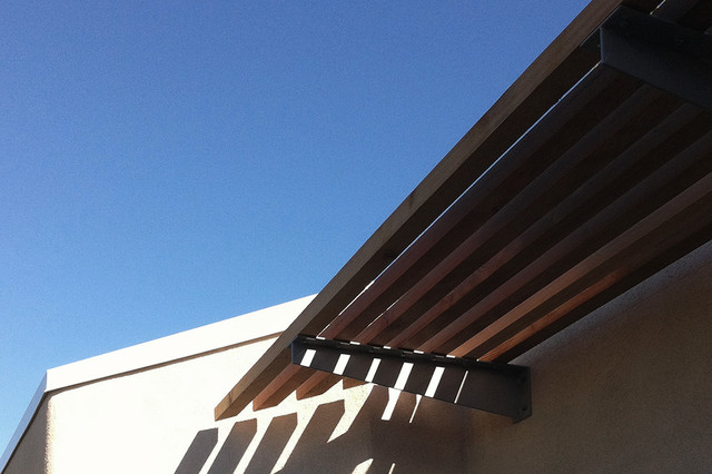 beach cottage entry trellis - Beach Style - Exterior - Orange County ...