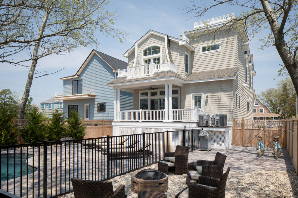 Beach Haven Coastal Cottage - Beach Style - Exterior - New York - by ...