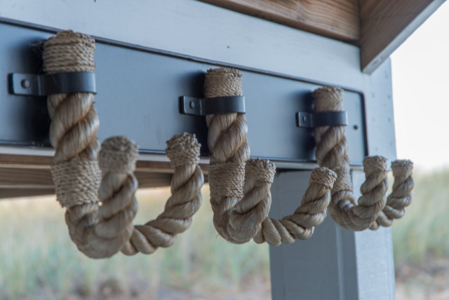 Beach Home Patio Beach Hooks - Beach Style - Exterior - Chicago - by ...